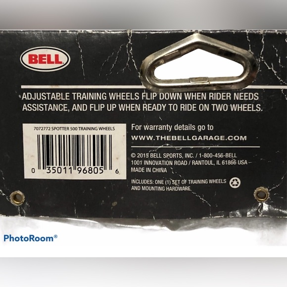 Bell | Toys | Bell Spotter 50 Flip Up Training Wheels Set For Bicycle ...